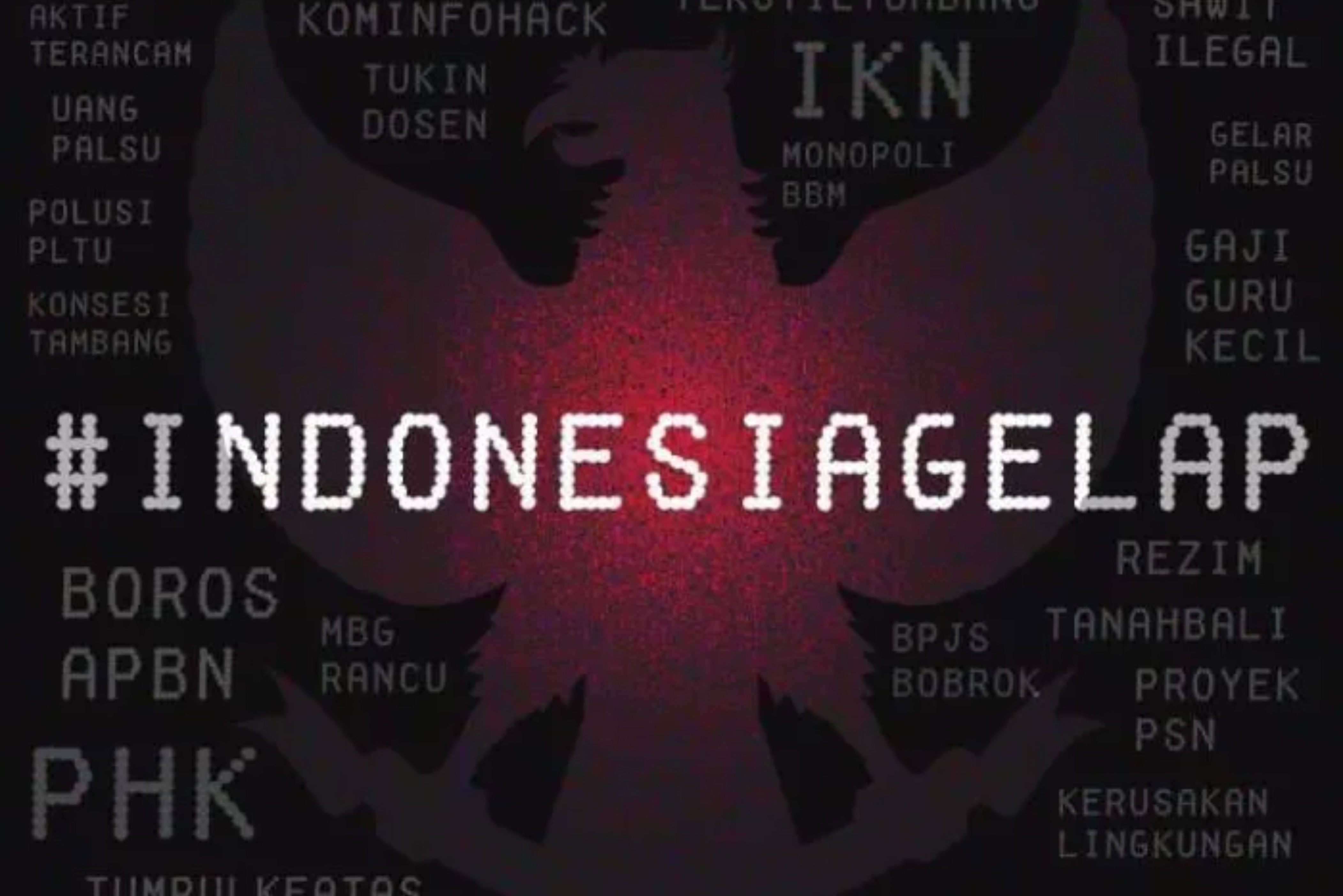 Apa itu Tagar Indonesia Gelap? Tagar Aksi Demo BEM SI yang Viral di ...