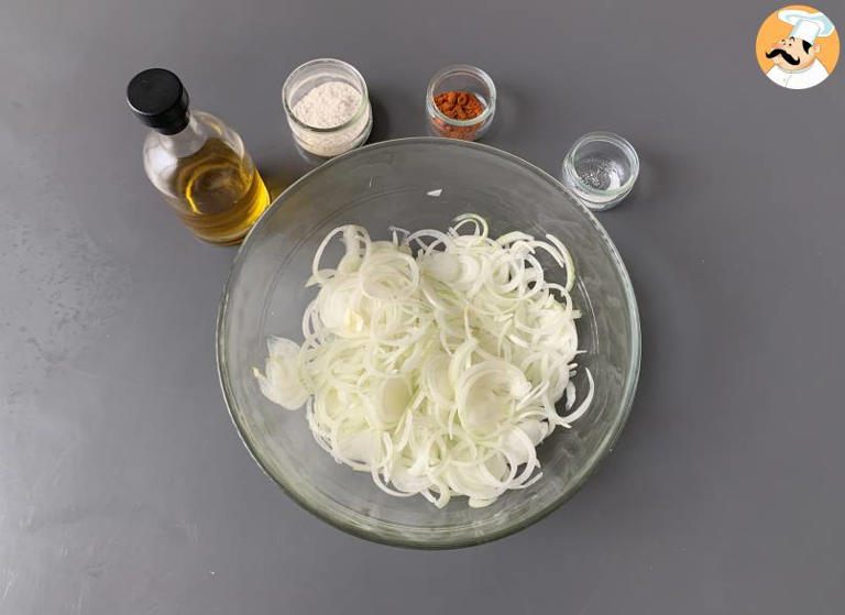 How to make crispy onions in the oven?