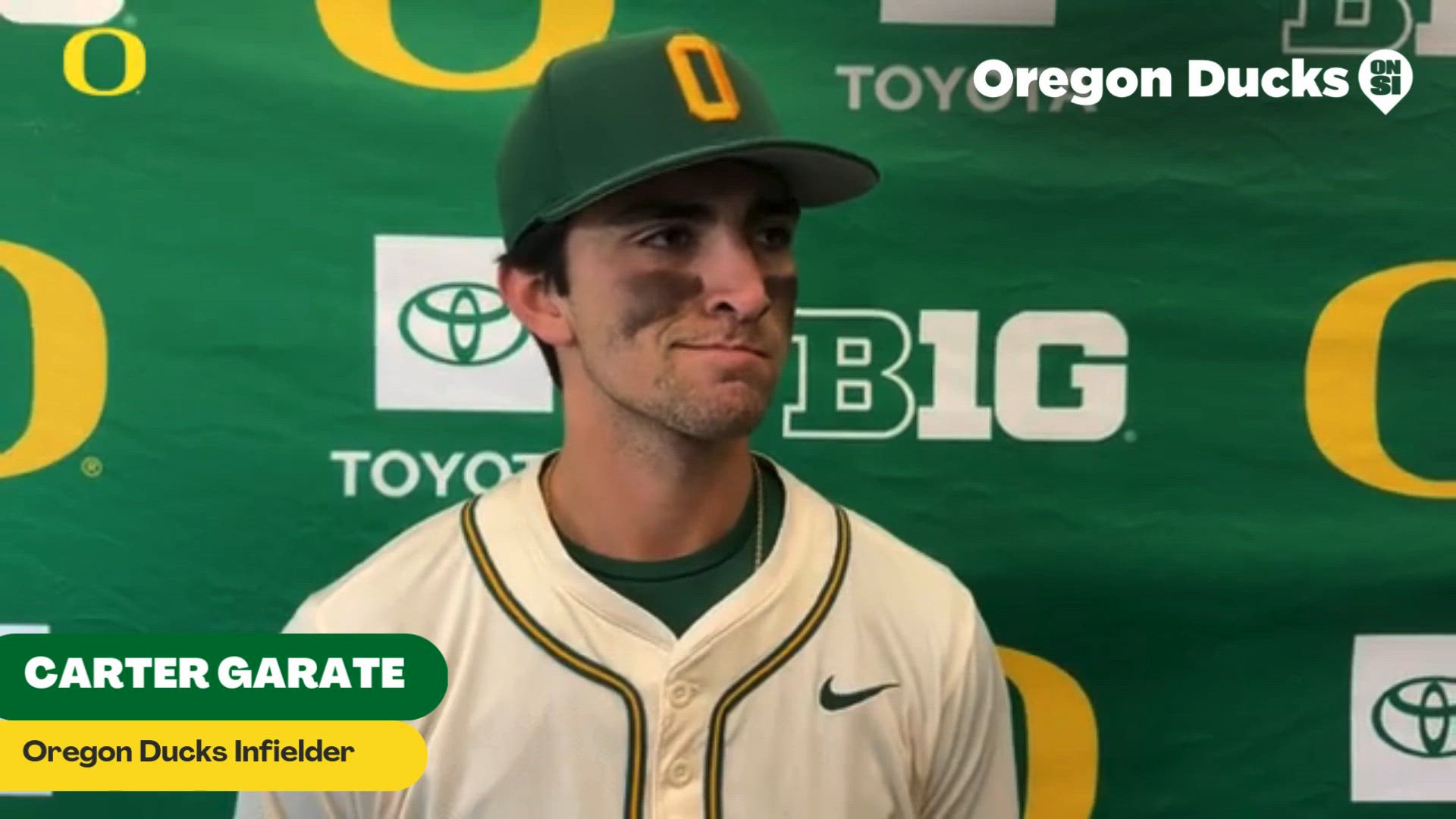 Oregon Ducks Infielder Carter Garate: "There's Things to Definitely ...