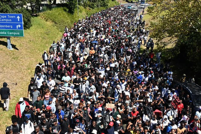 Student protests disrupt UCT Varsity Cup match amid housing crisis