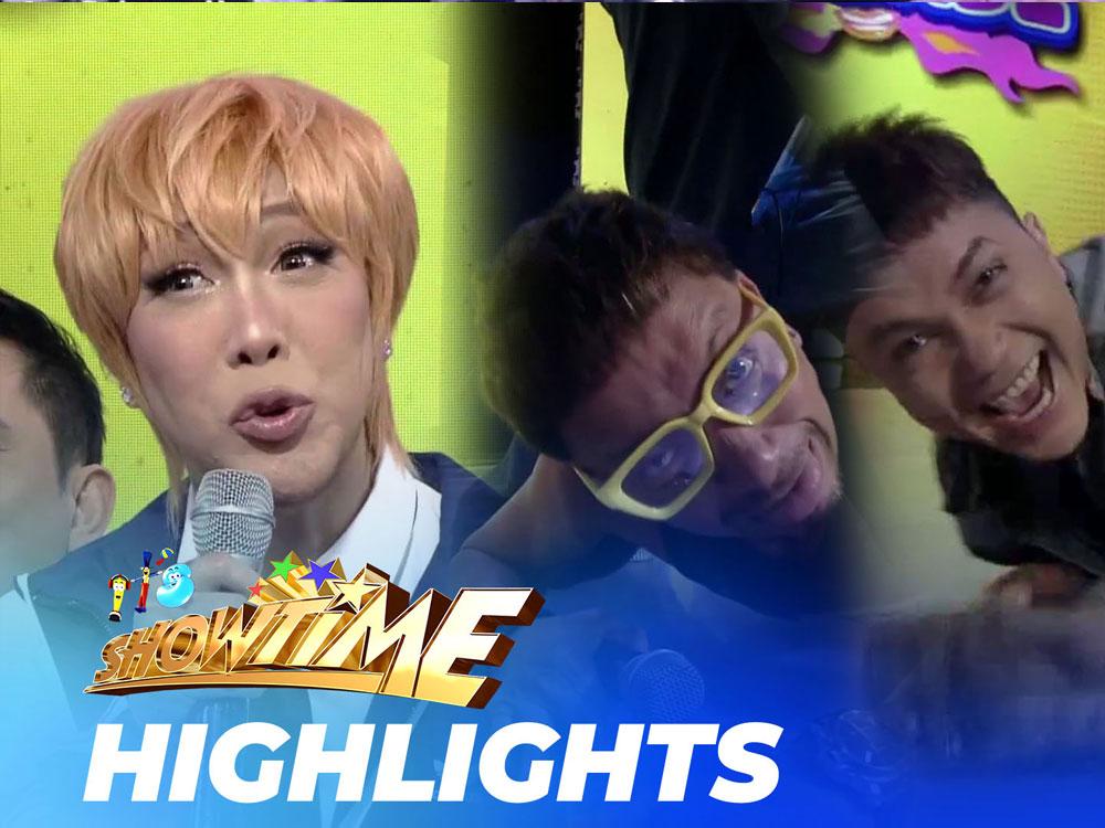 It's Showtime: Team Vhong at Team Jhong, LUMUSOT SA LEGS NG TEAM VICE ...