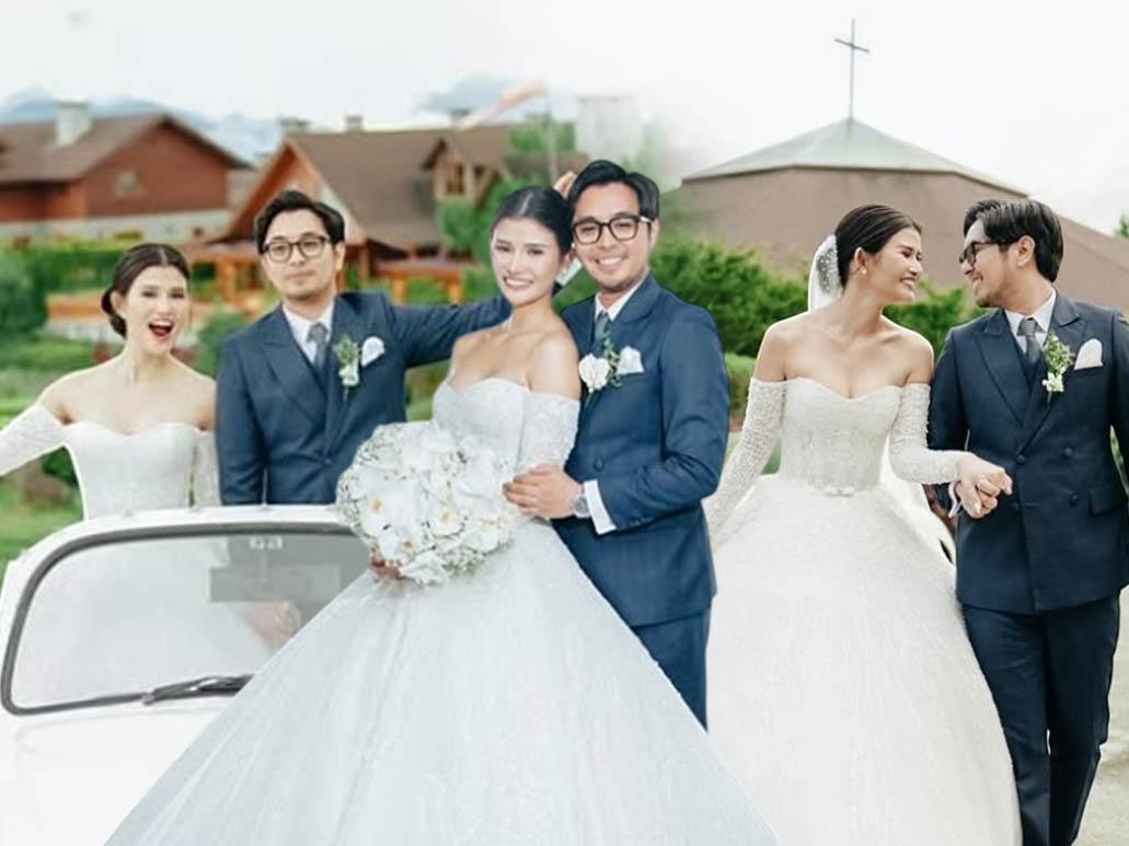 TikTok stars Jen Barangan and Renz David tie the knot