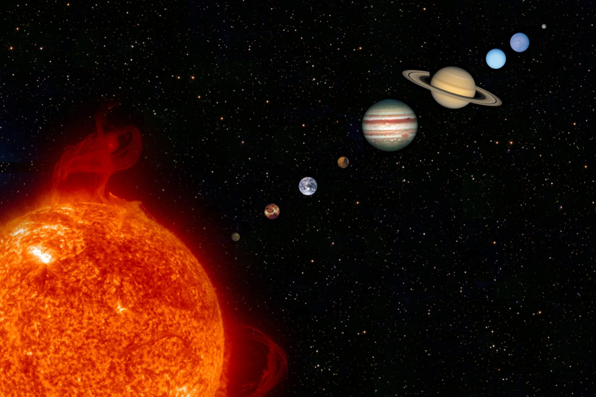 Rare phenomenon: planets align and create a show in the night sky