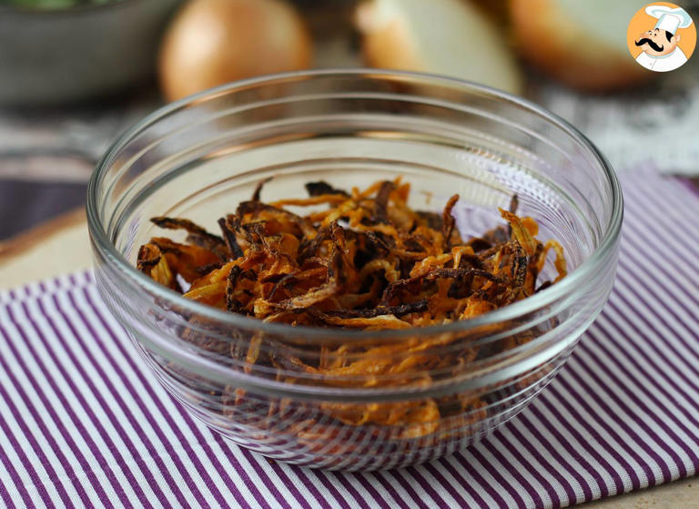 How to make crispy onions in the oven?