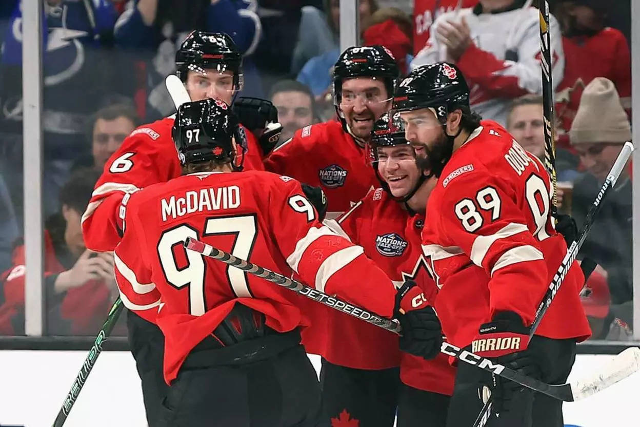 The Canadian national anthem was booed at 4 Nations Face-Off clash ...