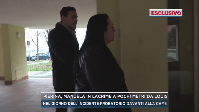 Pierina, Manuela in lacrime a pochi metri da Louis