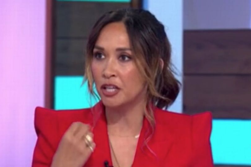 'Emotional' Myleene Klass admits 'my throat is closing' over huge ...
