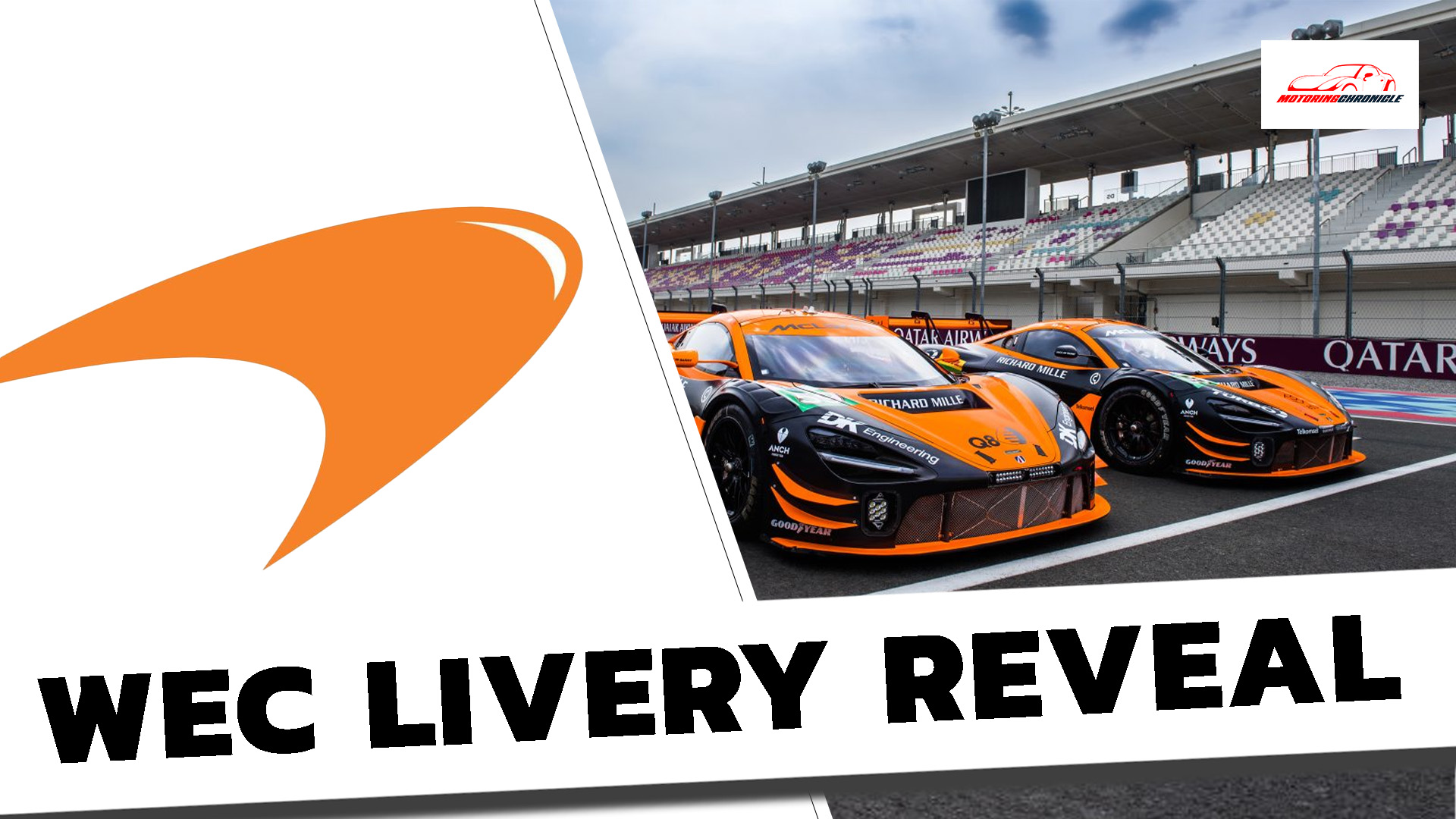 McLaren Reveals 2025 720S GT3 EVO WEC Livery