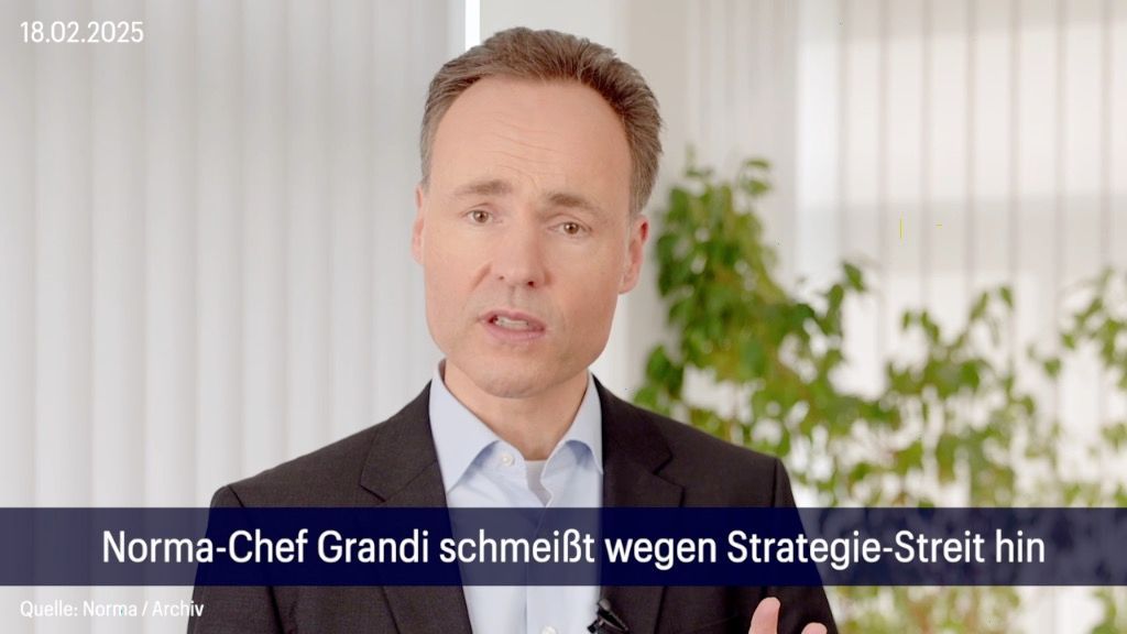 Aktie im Fokus: Norma-Chef Grandi schmeißt wegen Strategie-Streit hin