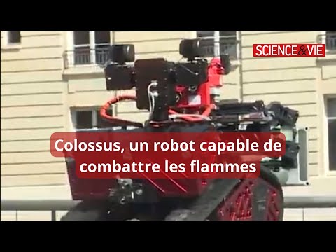 Colossus 🤖 – Un robot capable de combattre les incendies.