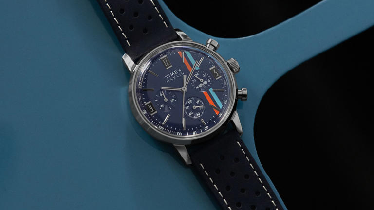 This new Timex chronograph is all about the vintage motorsport aesthetic