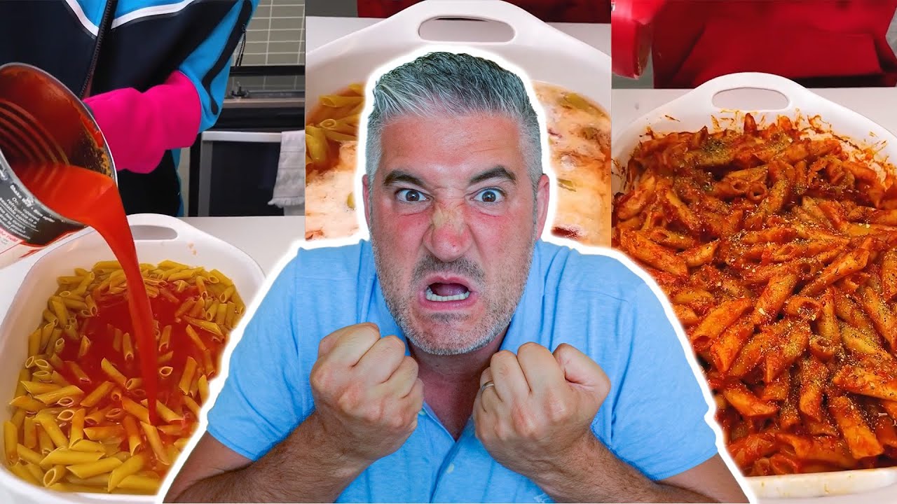 Italian Chef Reacts to Most Disgusting VODKA PASTA Ever by @ThePunGuys