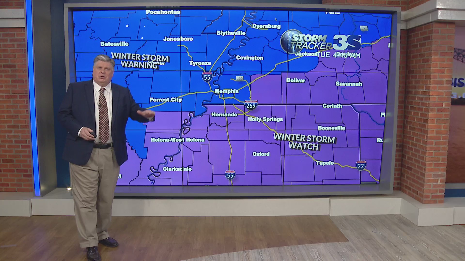 WREG Memphis Weather Tuesday Feb 18th