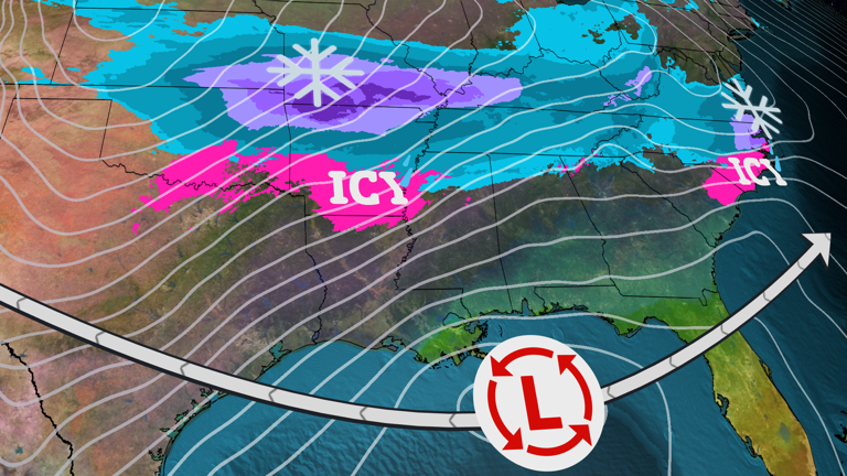 Winter Storm Kingston Brings Threat Of Heavy Snow To Central US Before ...