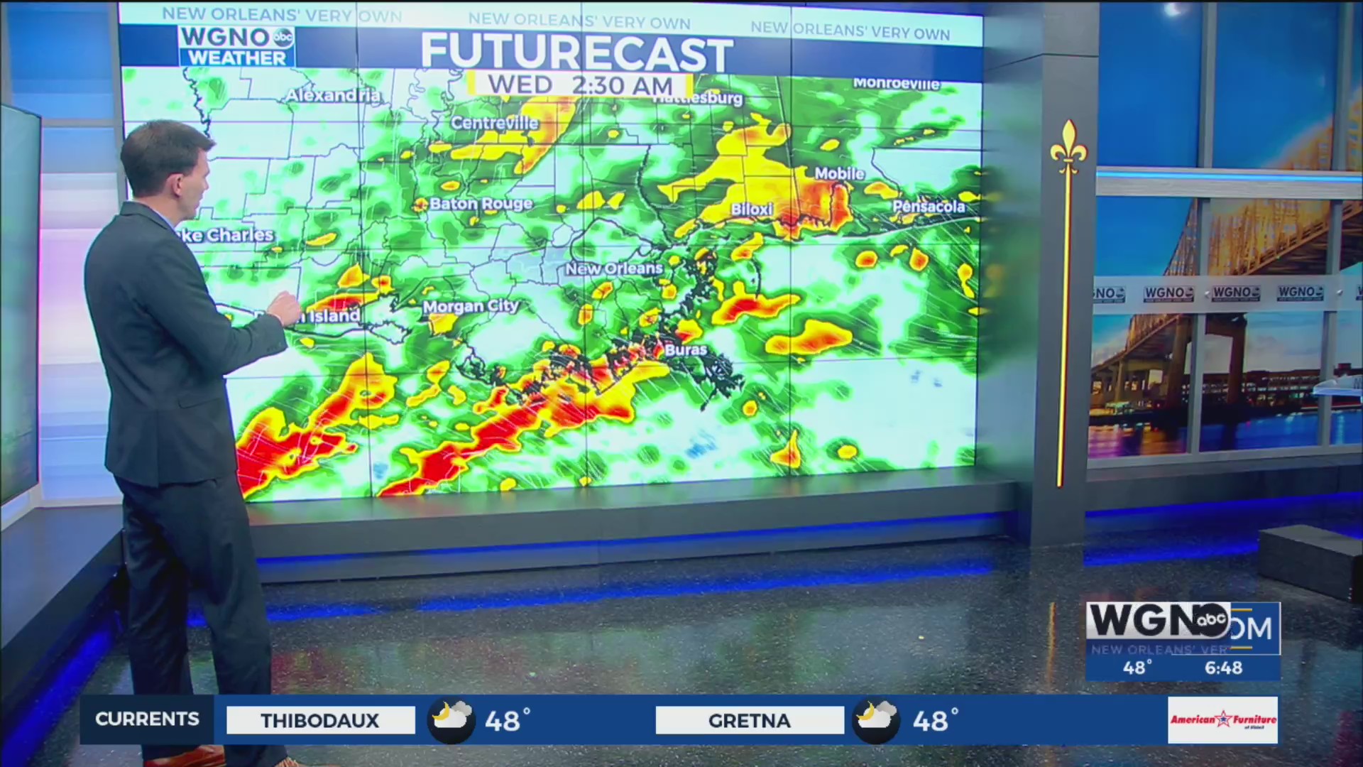 Rain tonight with strong storms along the coast