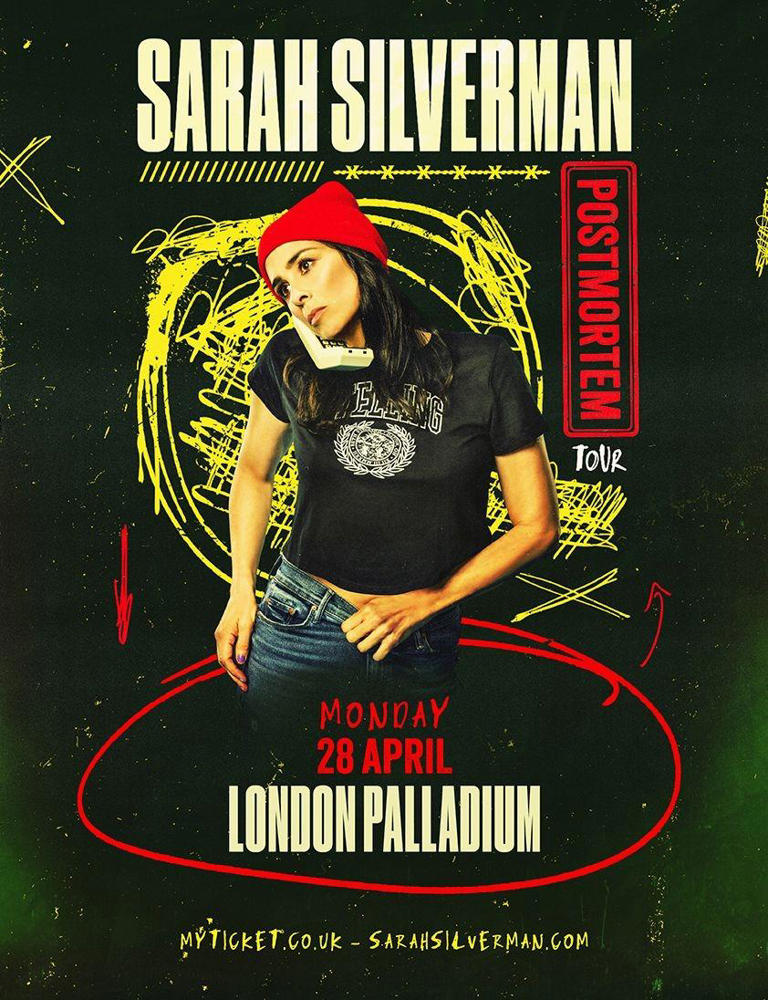 Award winning US comedian Sarah Silverman to play first UK show in 12 years