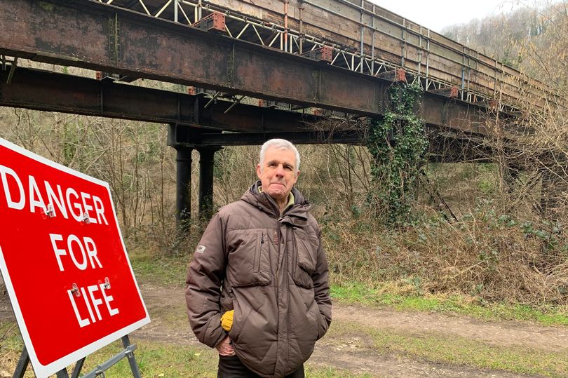 'Danger to life' bridge closure 'spoils' 50th anniversary of Wye Valley ...