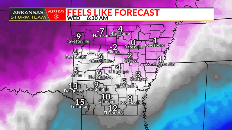 Arkansas Storm Team Blog: Winter storm warning Tuesday