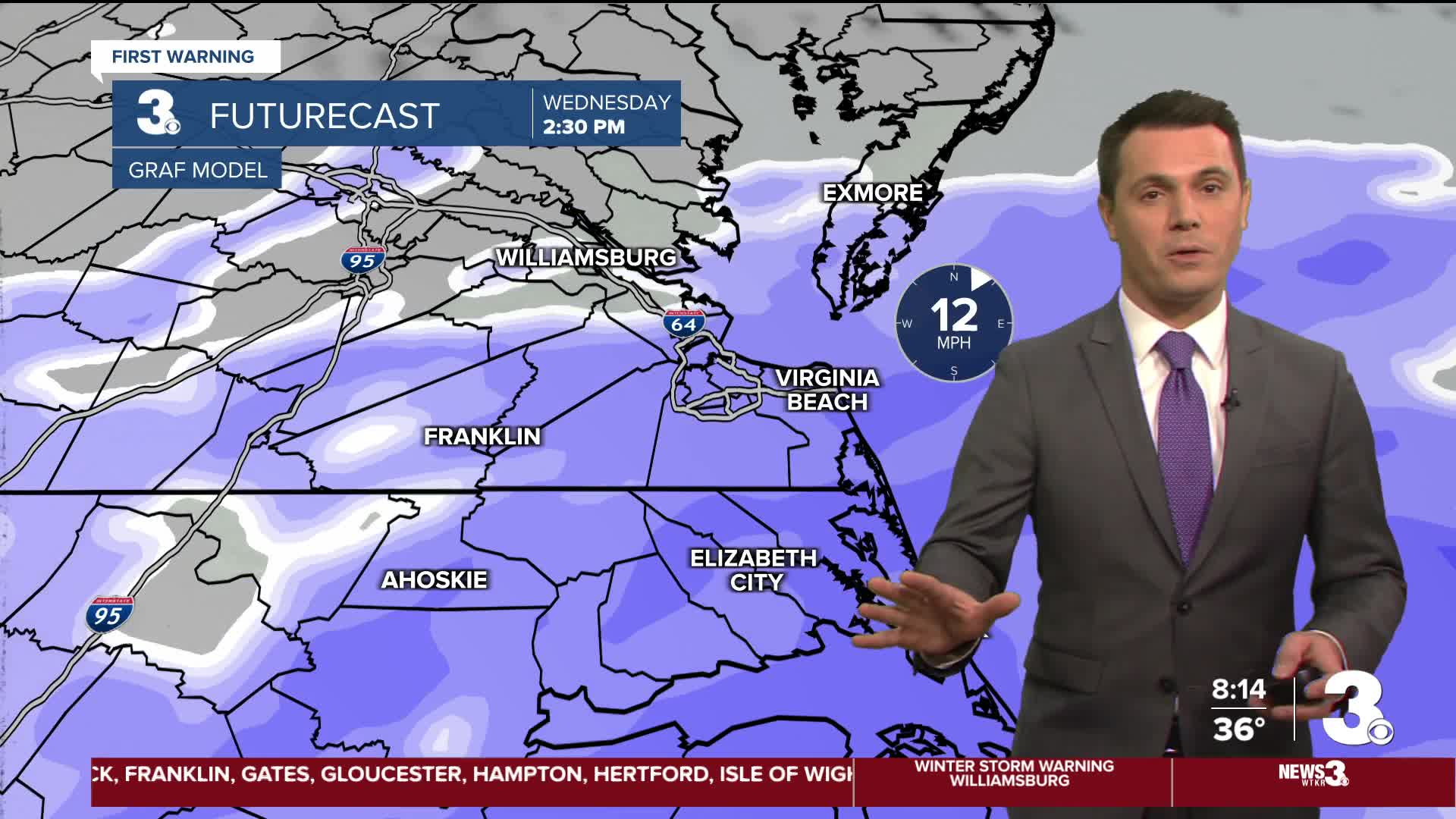 Winter weather watch 2025: What to expect for snowfall in Virginia on ...
