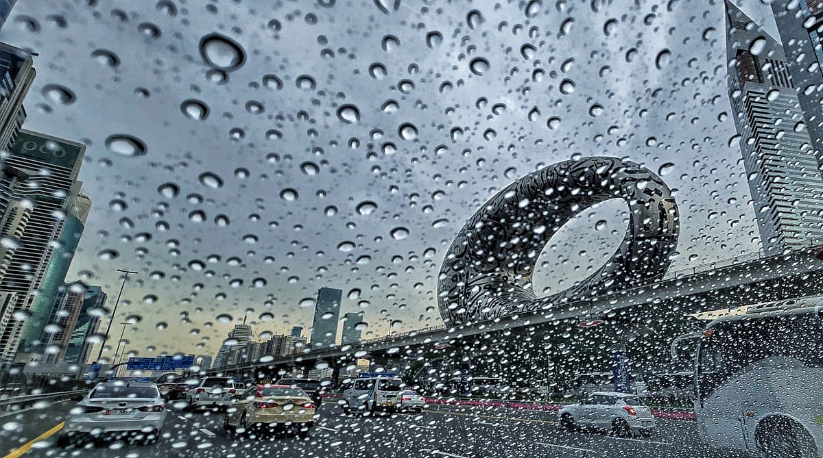 UAE weather tomorrow: Light rain expected; partly cloudy day ahead