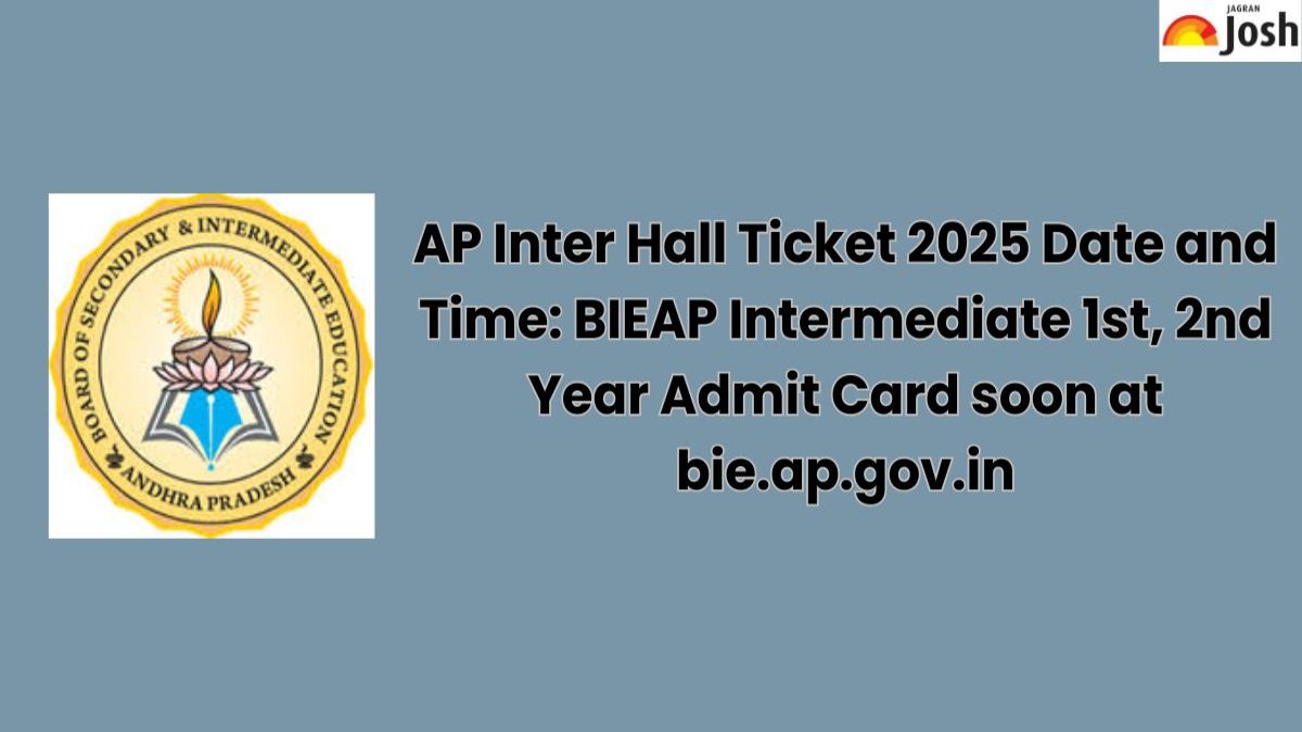 AP Inter Hall Ticket 2025 Download: Manabadi BIEAP Intermediate 1st ...
