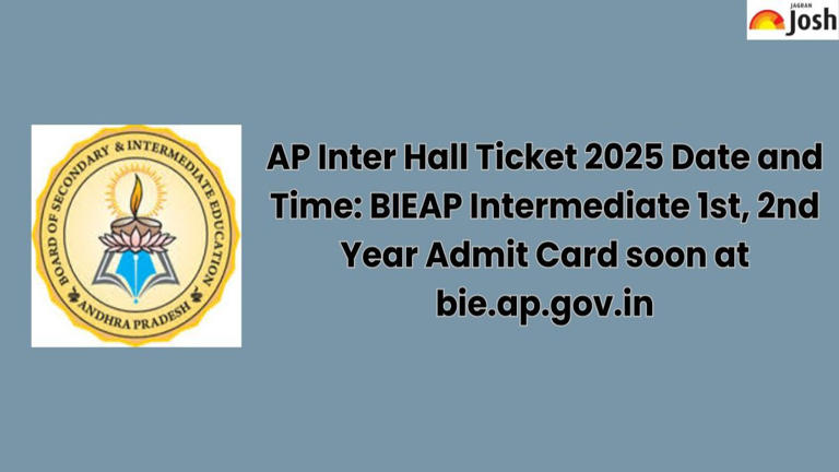 AP Inter Hall Ticket 2025 Download: Manabadi BIEAP Intermediate 1st & 2nd Year Admit Card Link ...