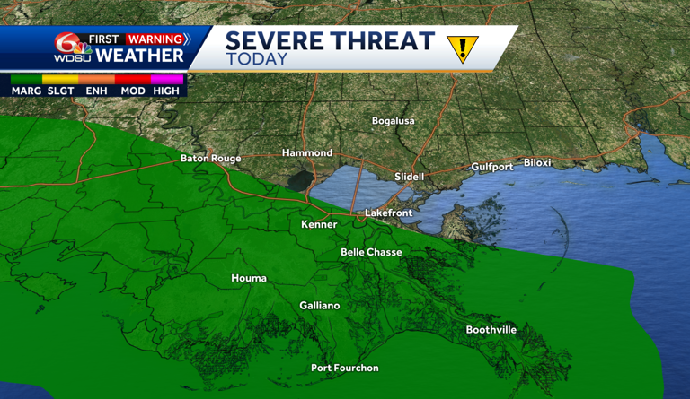Tracking and timing possible severe storms Tuesday night