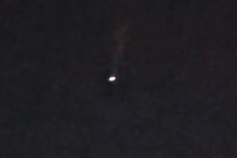 Glowing 'jellybean' UFO spotted in sky as man says 'plasma was moving ...
