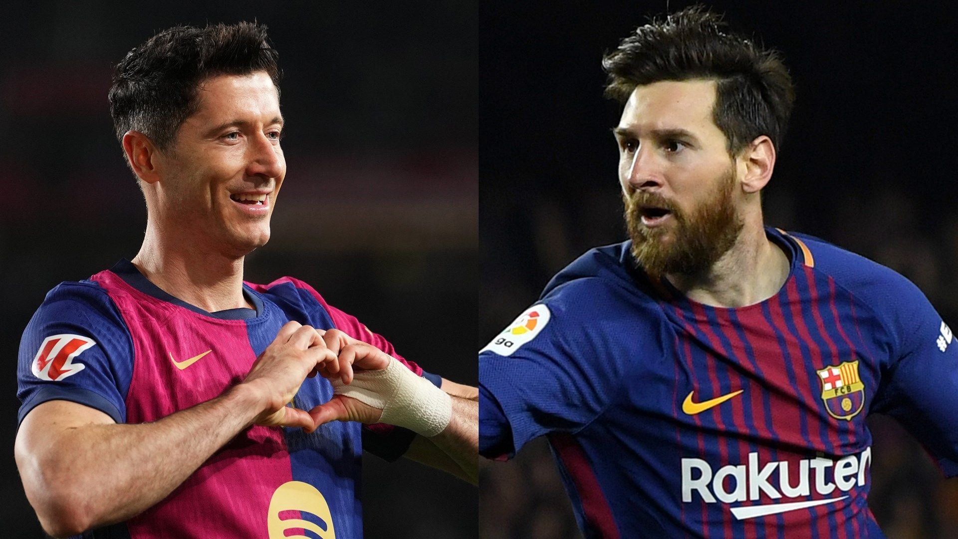 Robert Lewandowski joins Lionel Messi in exclusive club after scoring ...