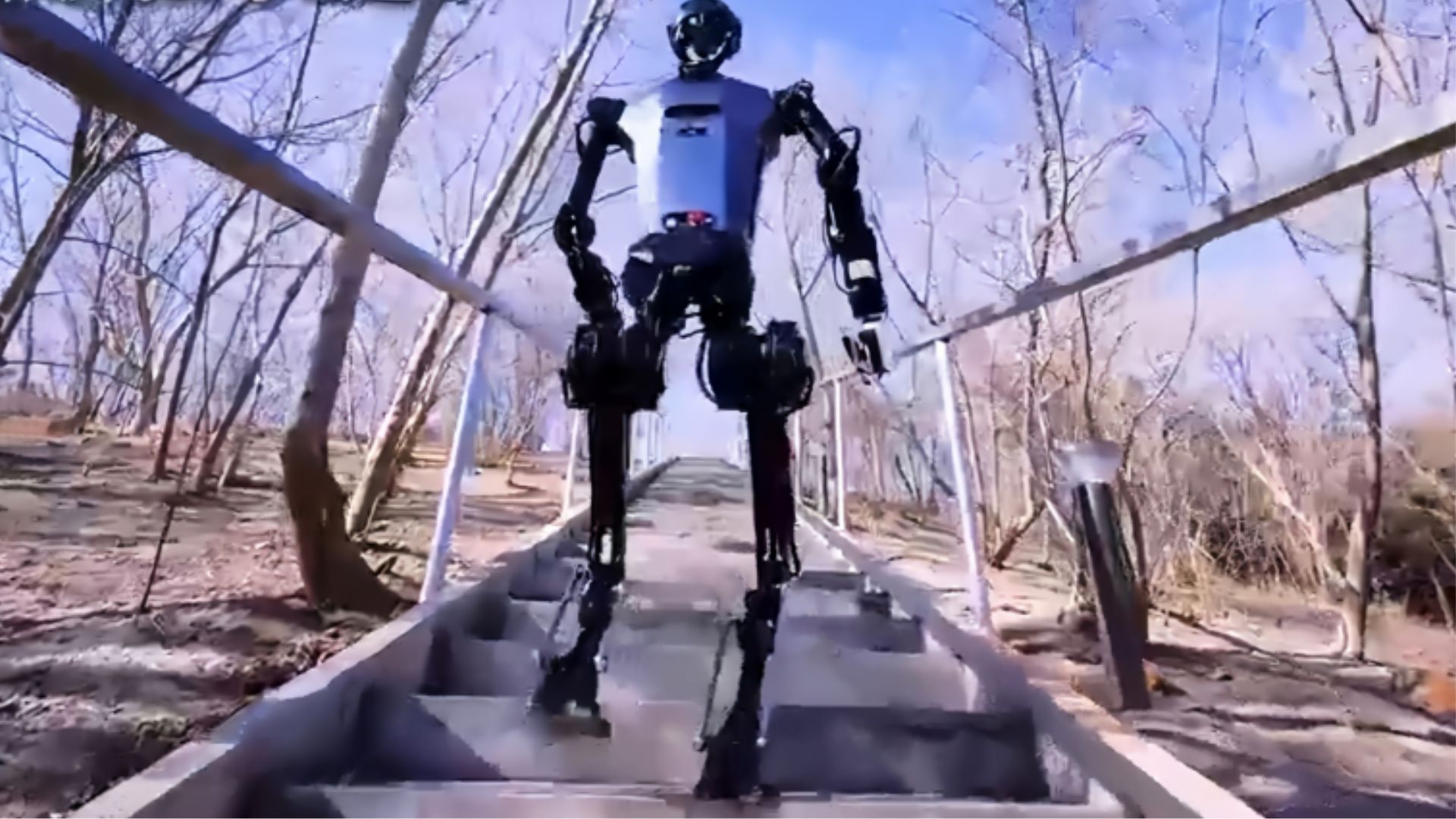 World-first: China’s humanoid robot conquers 134 tricky steps without ...
