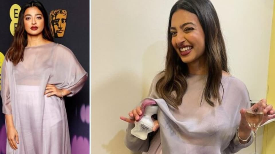 Radhika Apte's new picture with breast pump and champaign sparks debate on social media: 'Giving ...