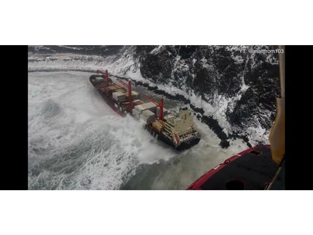 On the rocks in a hard place: Efforts to salvage MSC Baltic III from ...