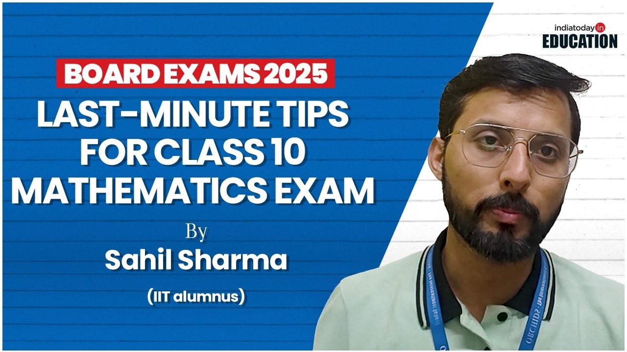 IIT alumnus shares tips to boost your CBSE Class 10 Mathematics board exam score!