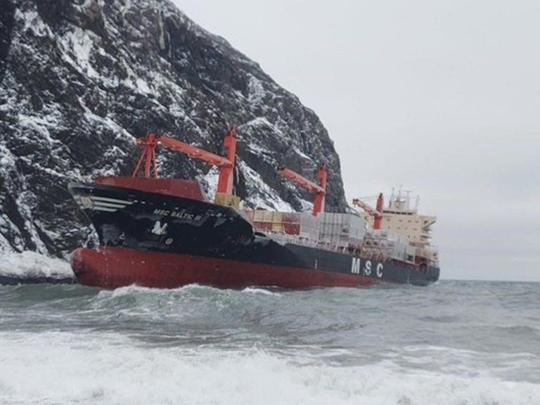 On the rocks in a hard place: Efforts to salvage MSC Baltic III from ...