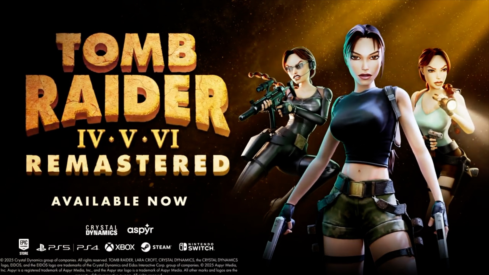 Tomb Raider 4-6 Remastered Official Launch Trailer