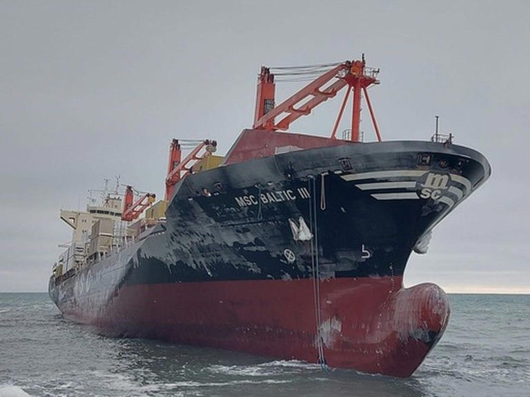 On the rocks in a hard place: Efforts to salvage MSC Baltic III from ...