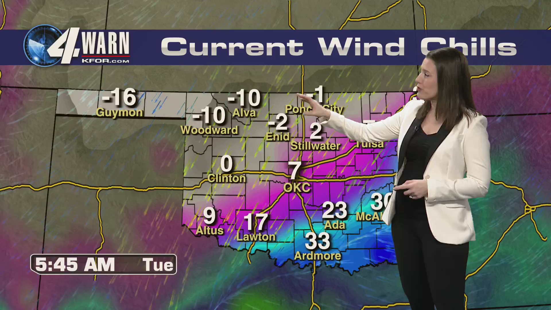4Warn Storm Team tracking winter weather moving into Oklahoma