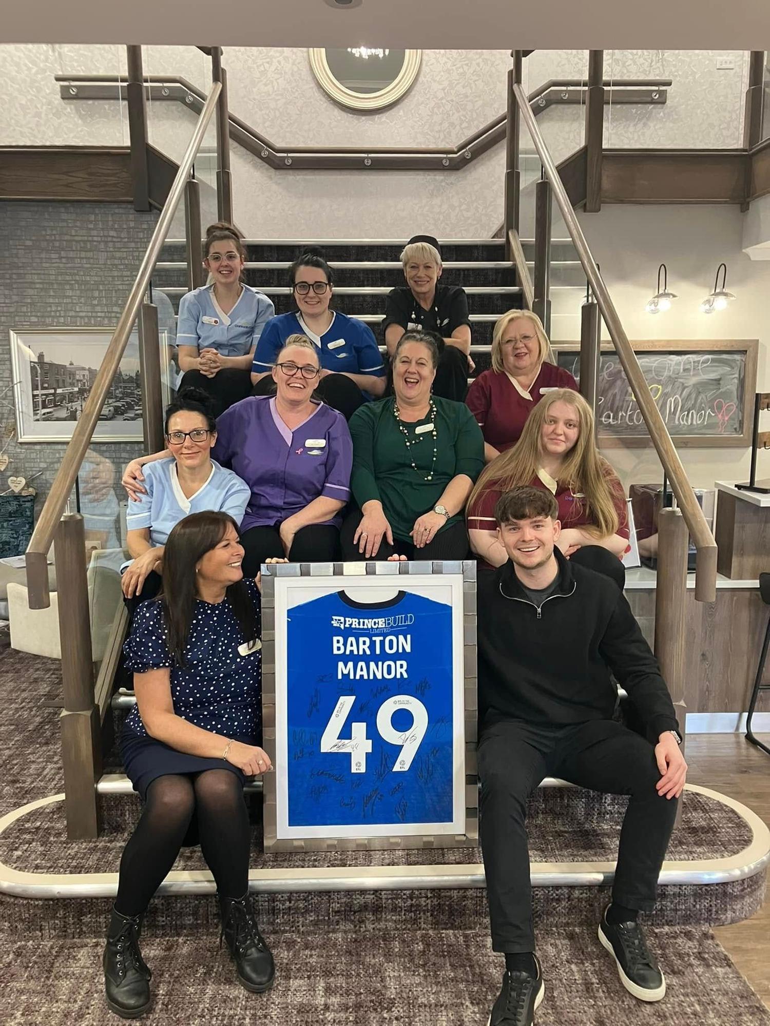 Barton Manor care home residents receive special gift from Peterborough ...