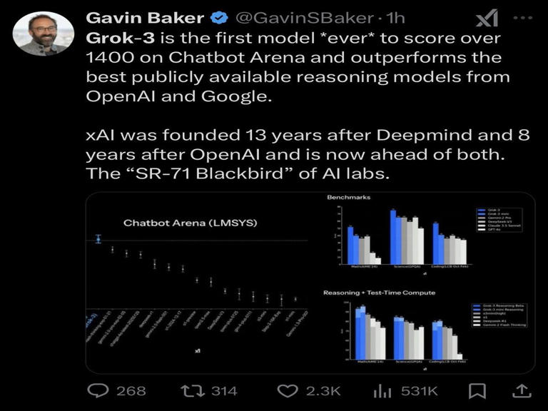 Elon Musk's xAI unveils Grok 3: Users applaud its features and capabilities