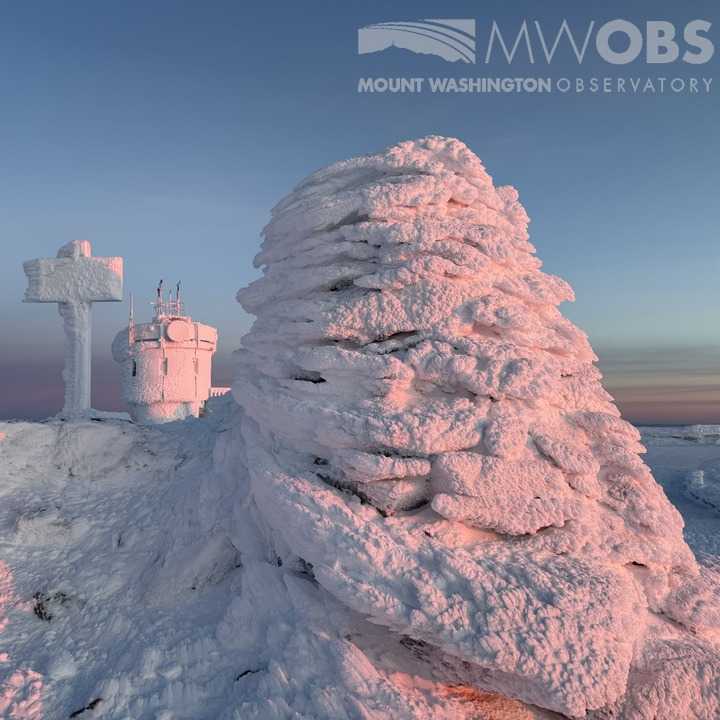 Some of the strongest winds ever: Mount Washington records incredible gusts