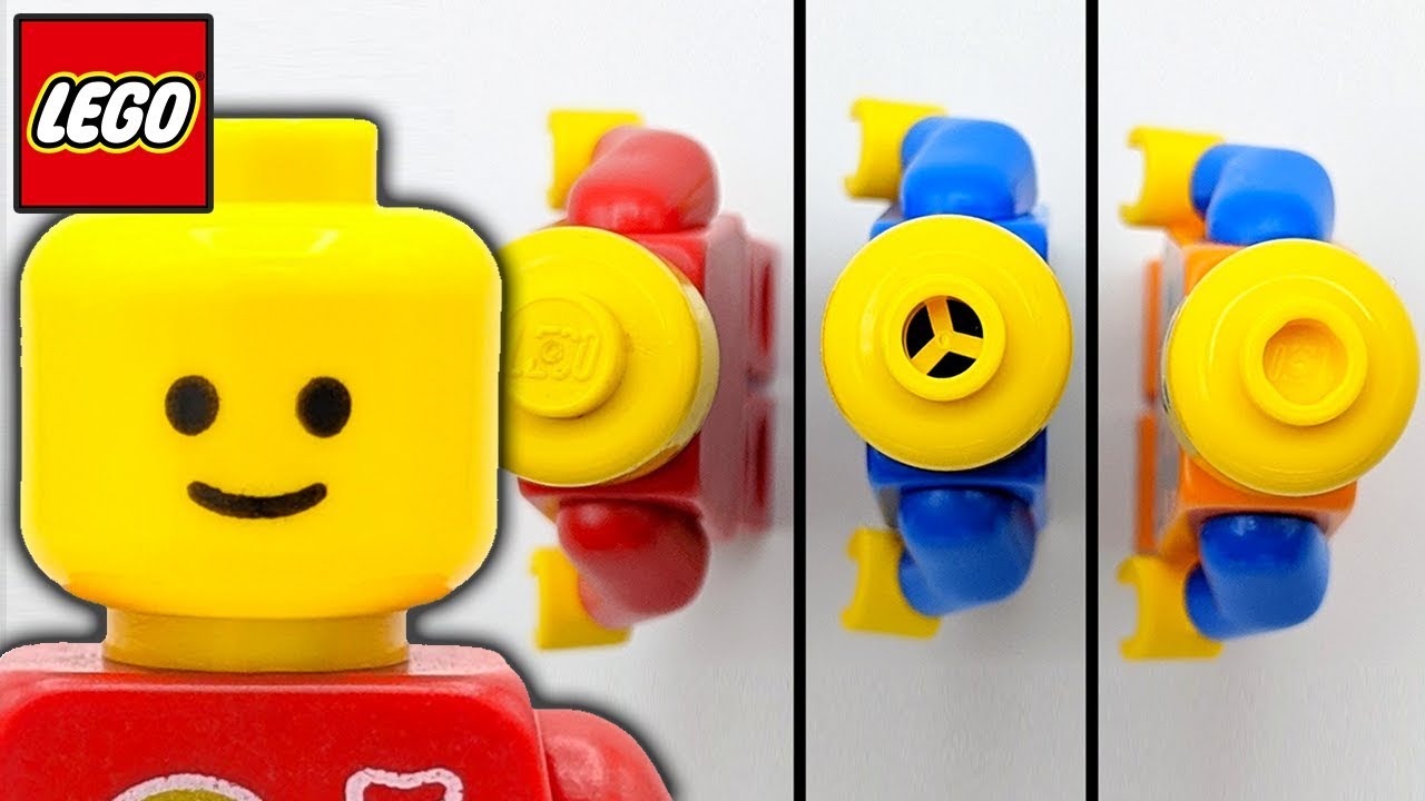 The STRANGE History of LEGO Minifigure Head Holes...