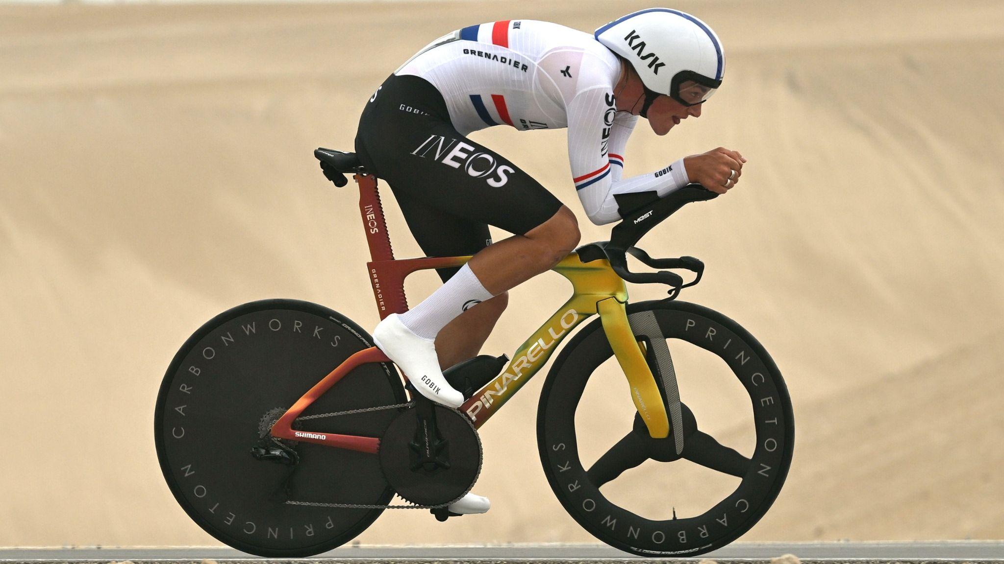 Tarling wins time trial to take UAE Tour lead