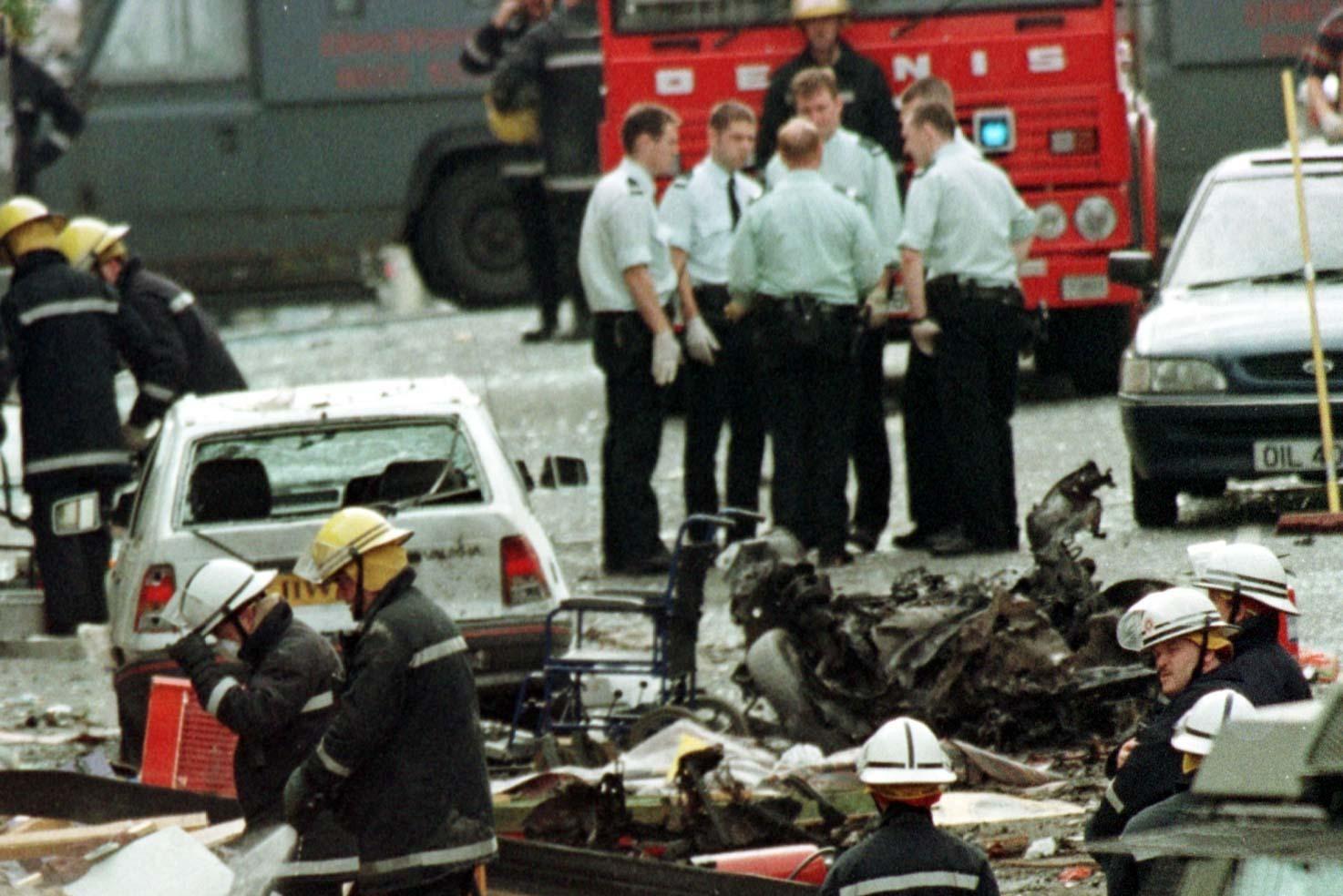 Injured officer tells of efforts to help victims in Omagh bomb devastation