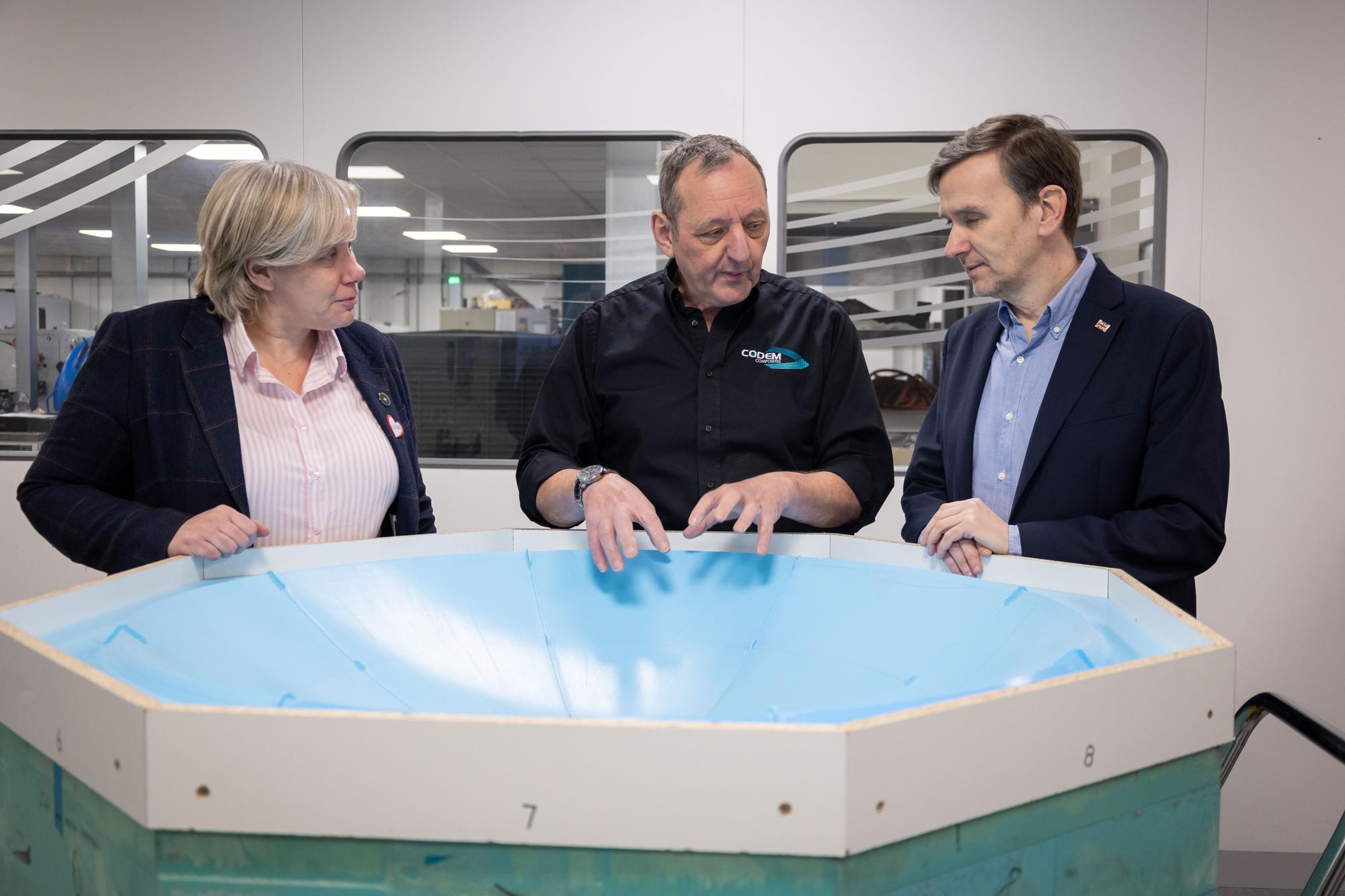 Celebrating value of apprentices to Peterborough's Codem Composites and ...