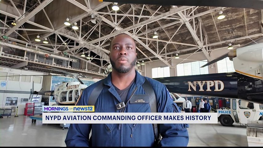 NYPD aviation commanding officer makes history as unit's first Black leader