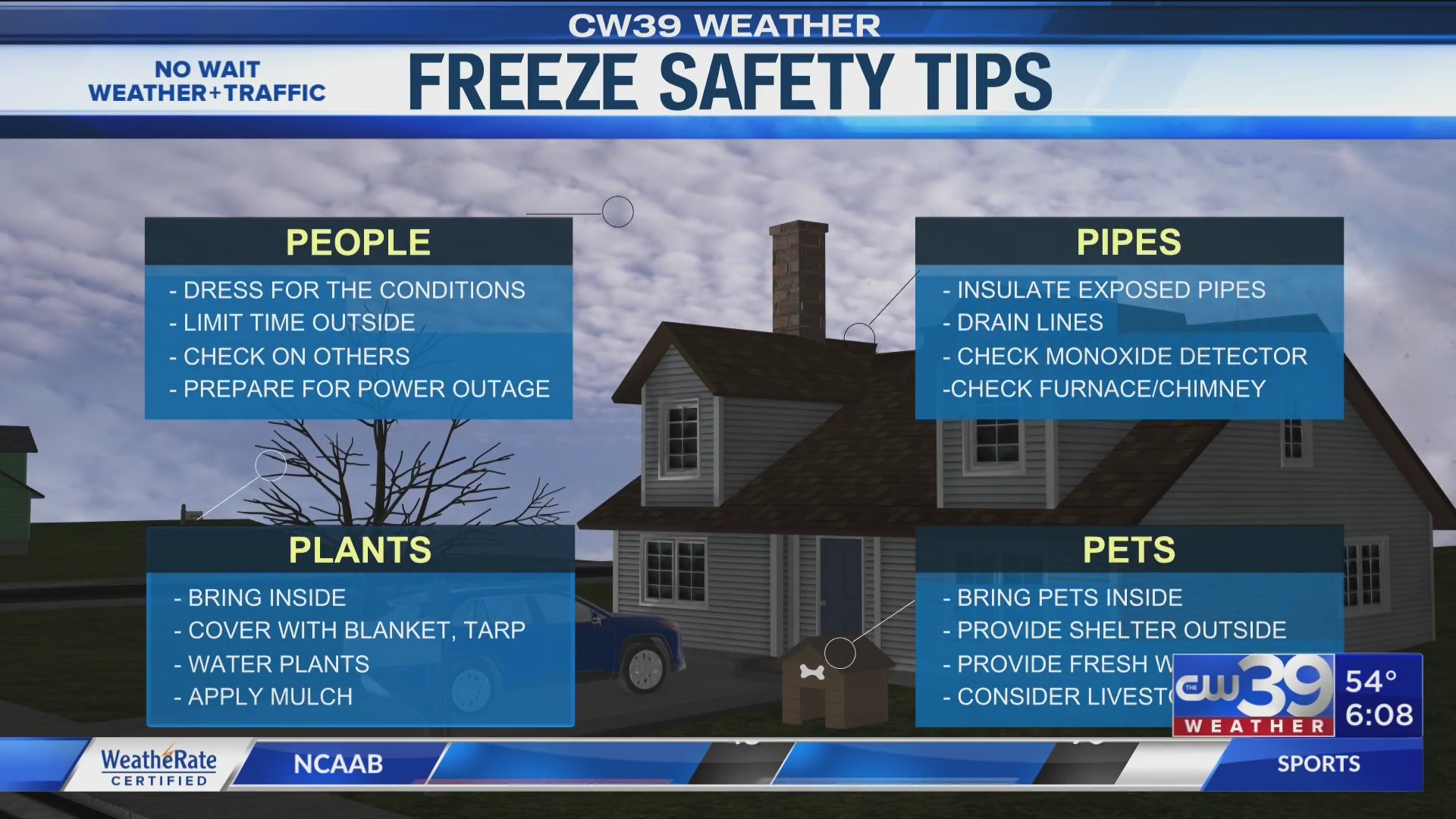 Freeze Safety Tips | CW39 Houston