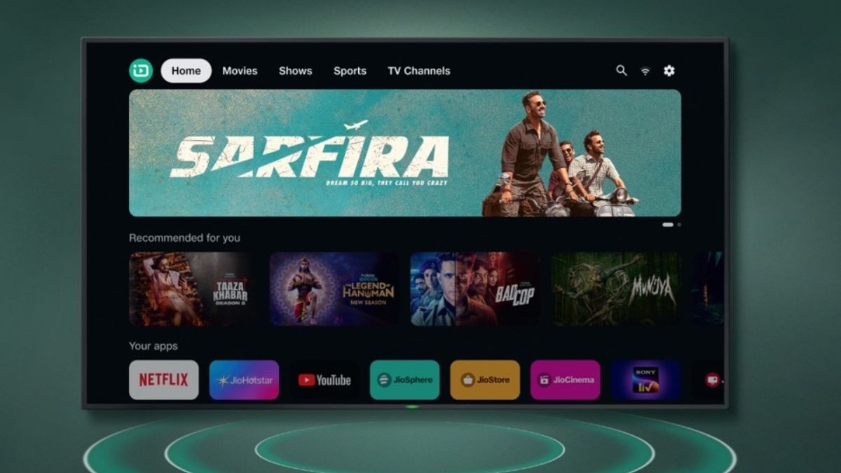 Jio introduces JioTele OS for smart TVs: Features, availability and more