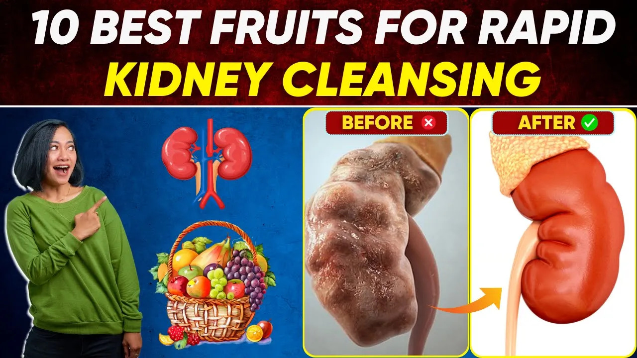 10 Amazing Fruits That Will CLEANSE Your Kidneys FAST