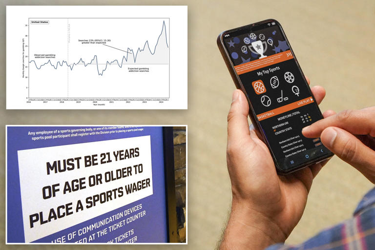 Gambling addiction has soared since sports betting was legalized in ...