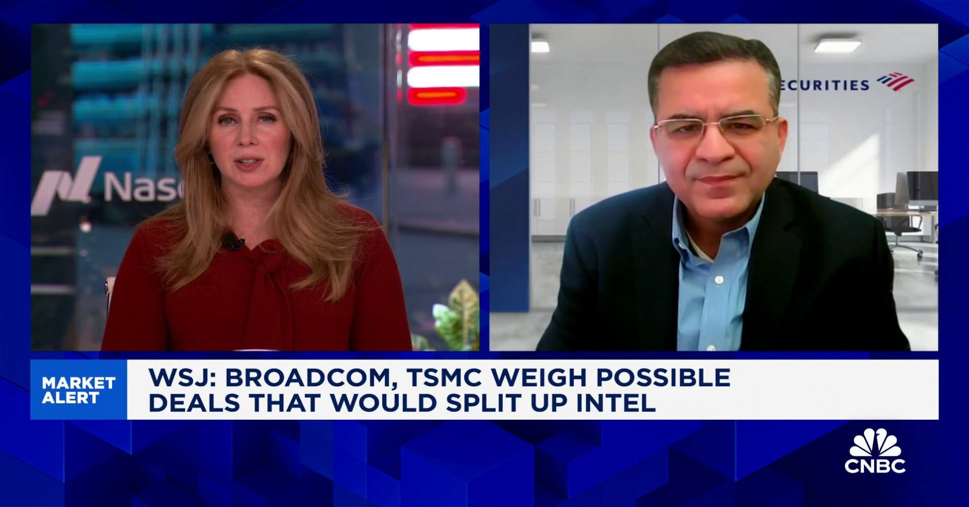 Broadcom, TSMC considering possible deals that would split up Intel: WSJ Broadcom, TSMC considering possible deals that would split up Intel: WSJ
